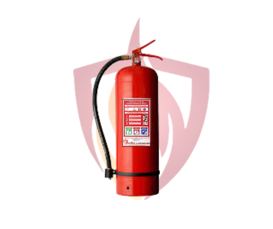 Extintor PQS 75% Clase ABC de 10KG | Servteco Extintores